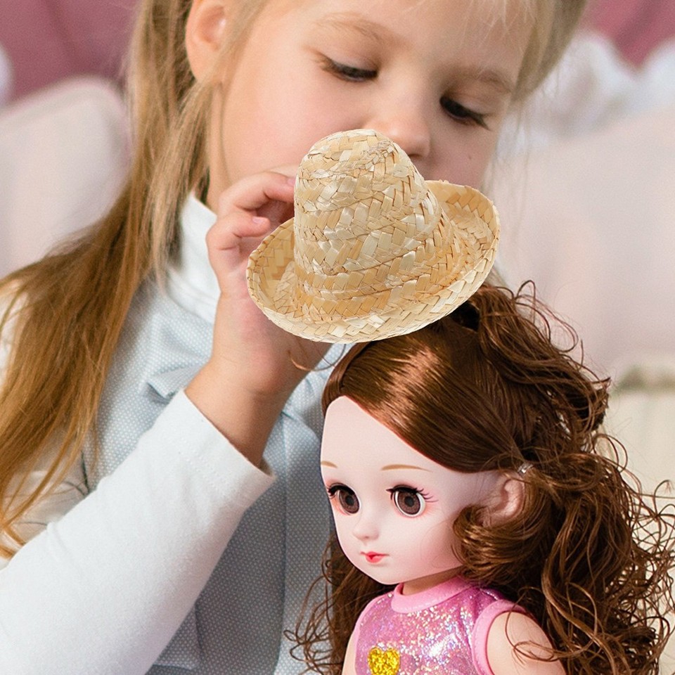 2 Pcs Small Hat Decoration Bottle Cap Mini Hats for Crafts Imitation ...