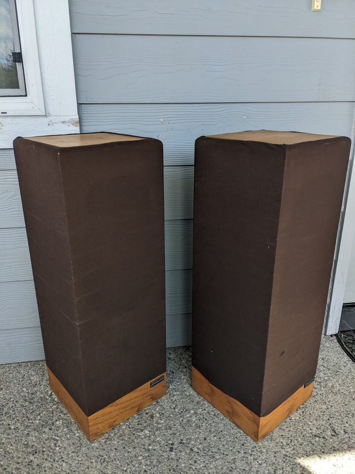 Rare Vintage Speakerlab S100 Speakers 8 Ohms 75 W RMS New Foam Surround ...
