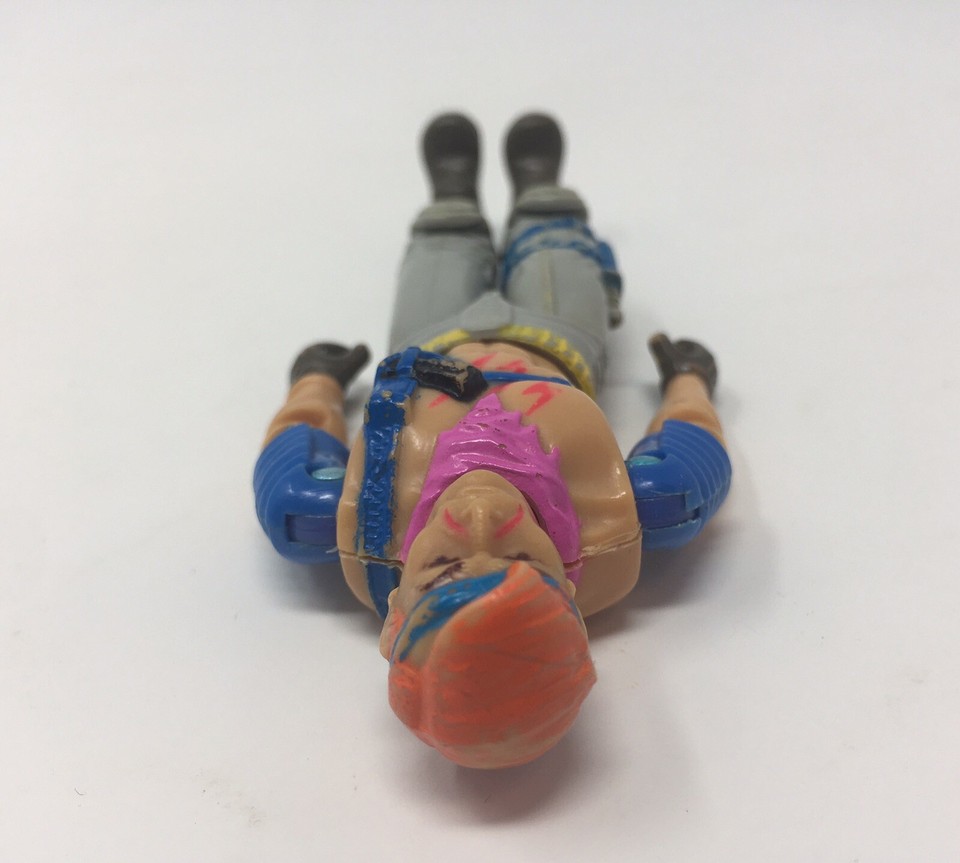 Vintage G.I. Joe ZANDAR w/ Backpack Toy Action Figure 1986 Hasbro GI ...