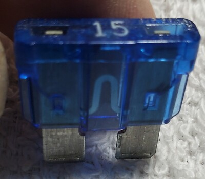 Automotive Fuse Fast Acting Blue 15 Amp ATO Series ATC / ATO | eBay
