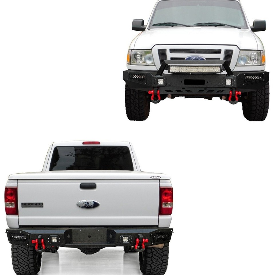 For 1998-2011 Ford Ranger New Steel Front Rear Bumper Not for ranger ...