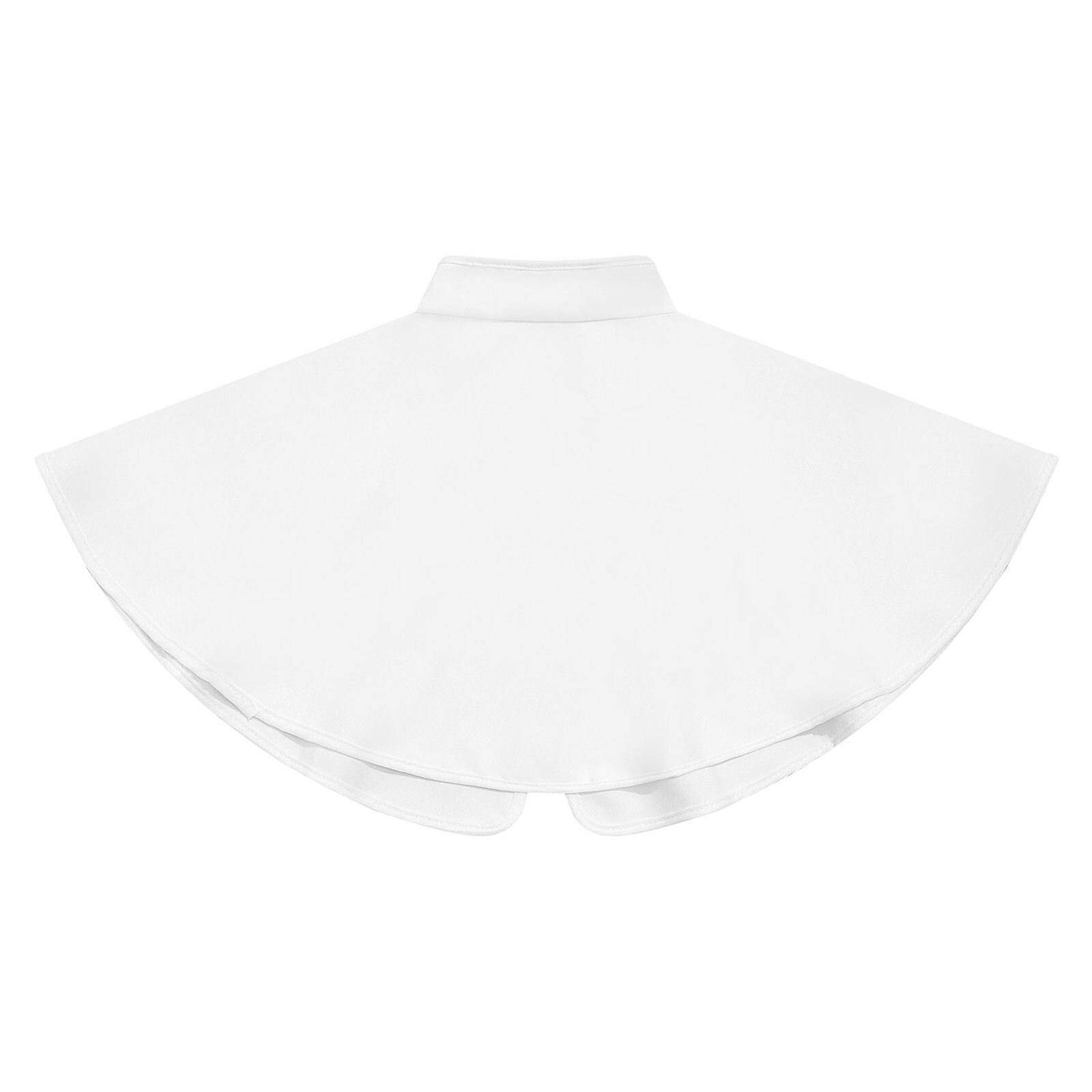 Kids Girls Elegant Shawl Wraps Bolero Top Mock Collar Cap Party Dress ...