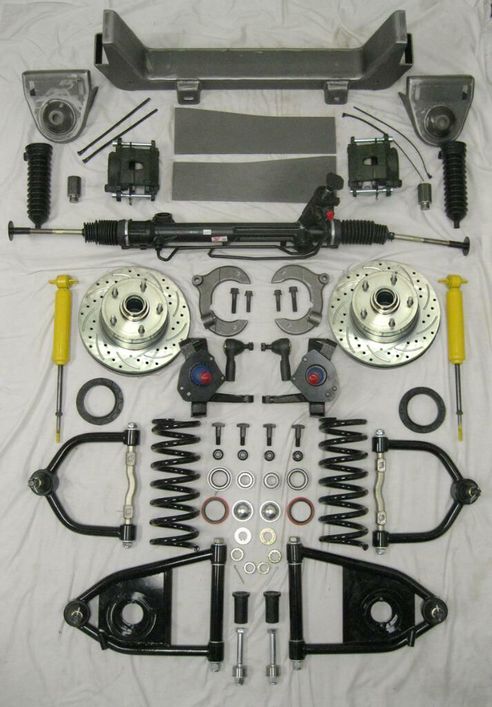 1953 to 1956 Ford F100 Mustang II Power Front End Suspension Kit IFS 2 ...