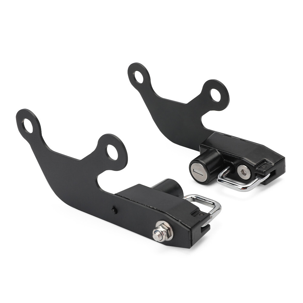 Rear Step Stay Footrest Mounting Helmet Lock For KAWASAKI Z650 NINJA ...