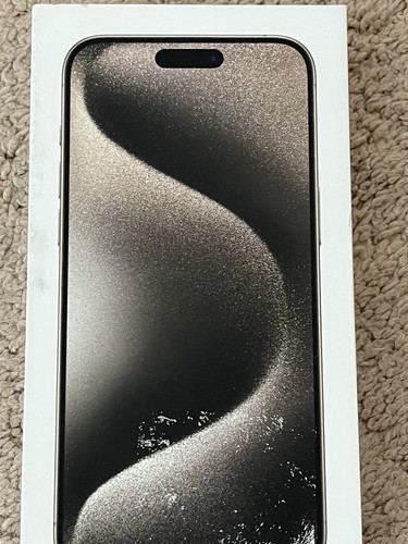 Brand New Apple iPhone 15 Pro Max - 256 GB - Natural Titanium (Spectrum ...
