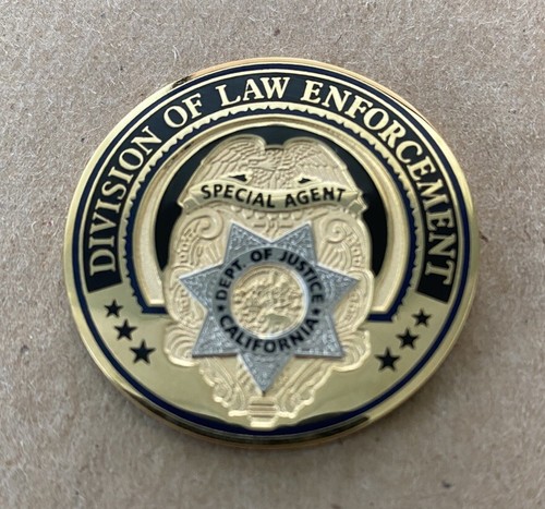 California Department Justice Attorney General Law Enforcement Agent ...