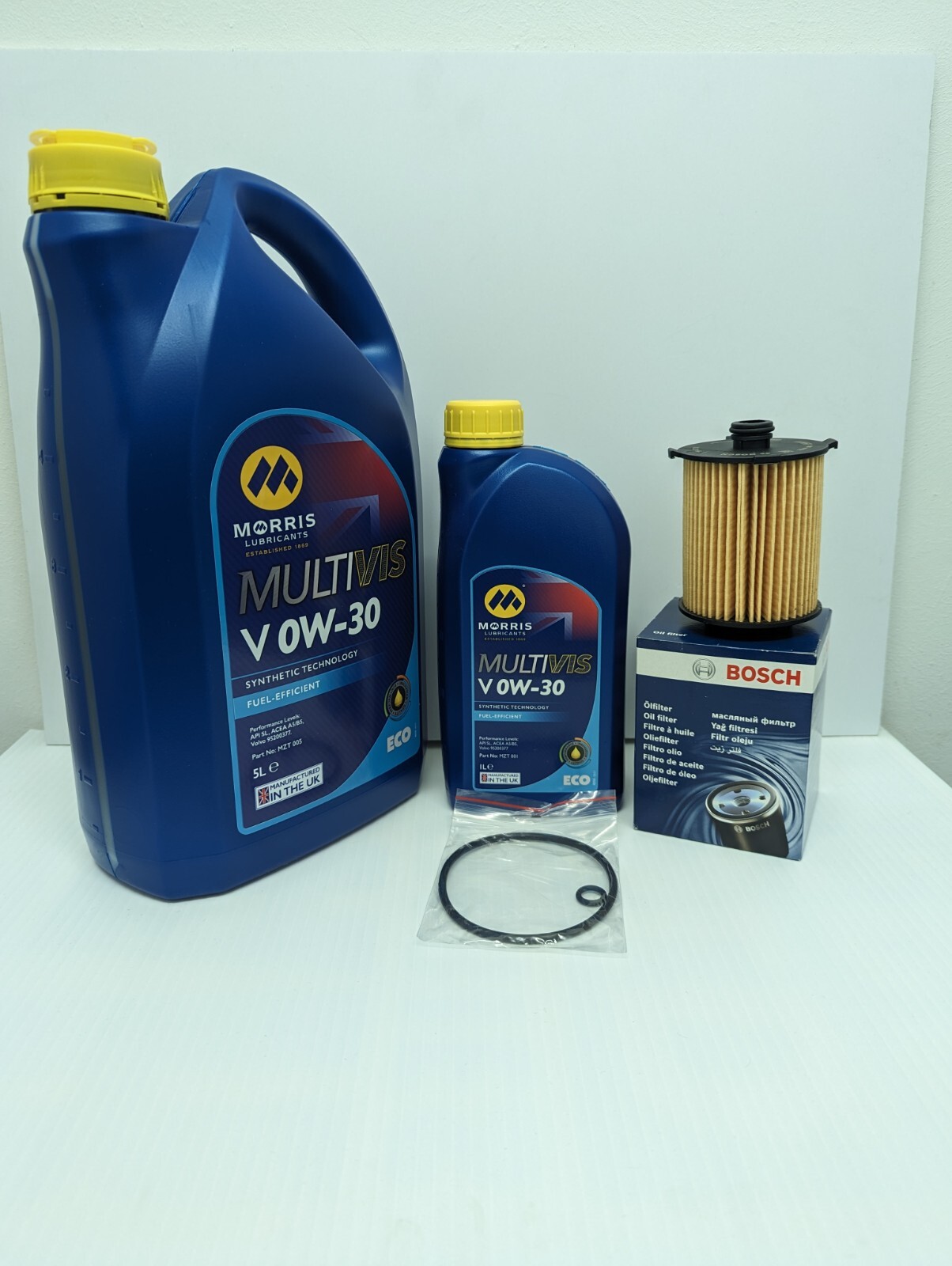 Volvo Service Kit D5 Engines V70/X70/XC90/S60/S80 Bosch Oil Filter ...