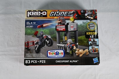 KRE-O A3361 GI Joe Checkpoint Alpha - Toys R Us EXCLUSIVE | eBay