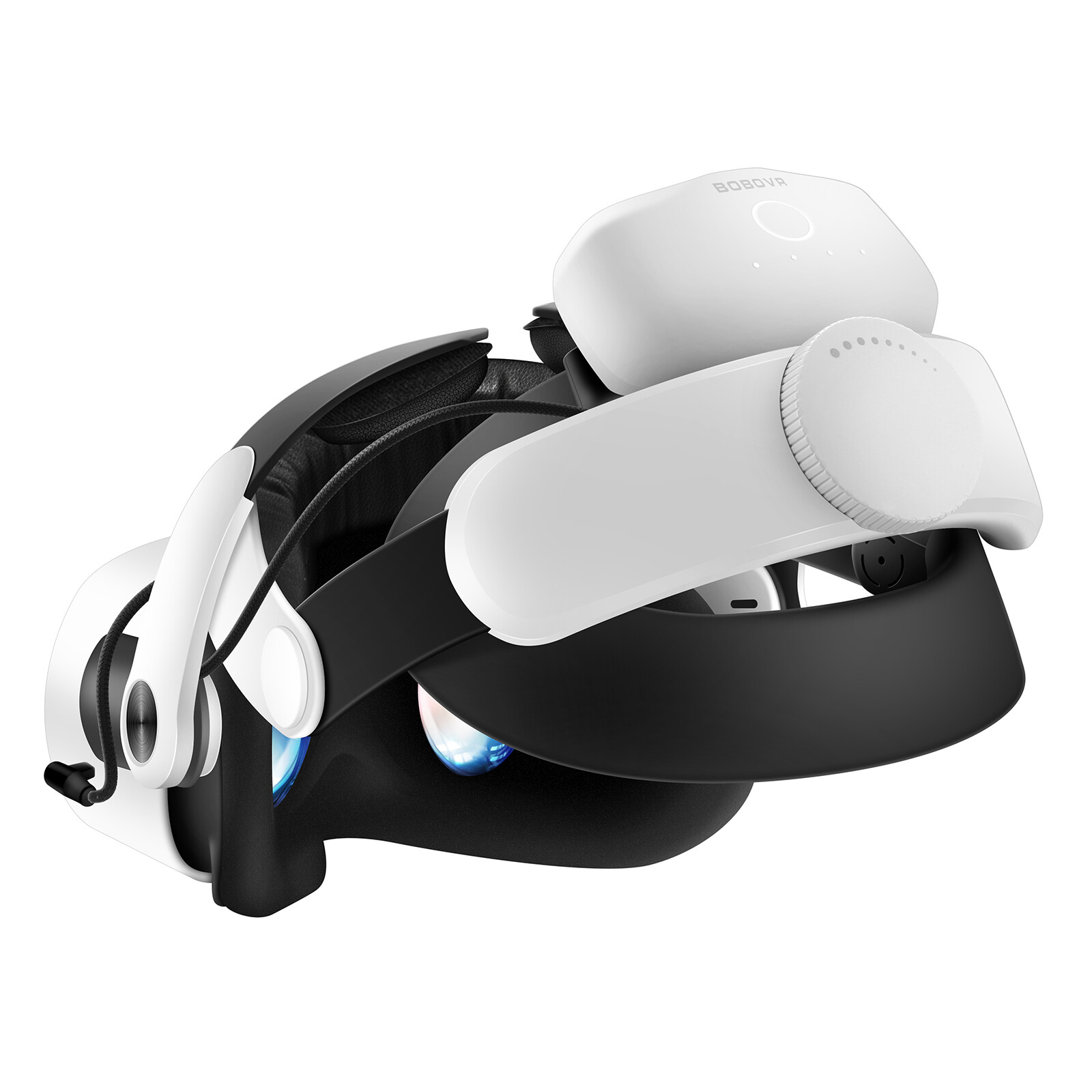 BOBOVR M2 Pro Strap for Oculus / Meta Quest 2 Elite Strap with Battery Pack