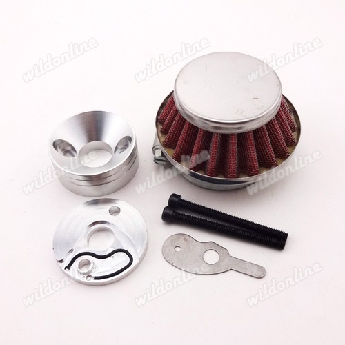 44mm Air Filter Adapter Velocity Stack For 33cc 43cc 49cc Stand Up Gas ...