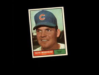 1961 Topps 107 Seth Morehead EX-MT #D987539 | eBay