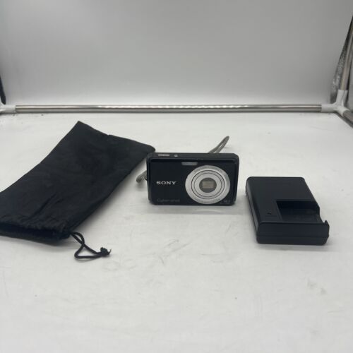 Sony Cyber-Shot DSC-W180 10.1MP Digital Camera Black With Battery And ...
