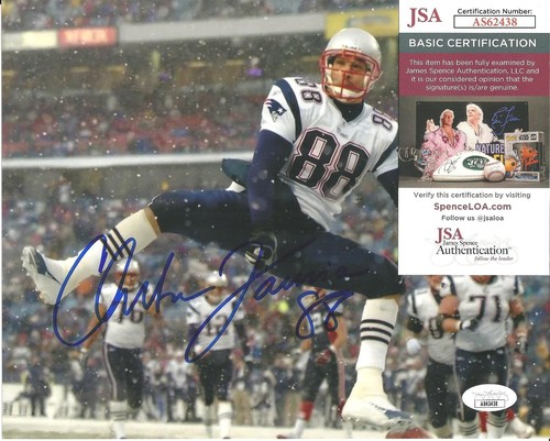 Christian Fauria Signed Auto 8x10 Photo JSA COA New England Patriots | eBay