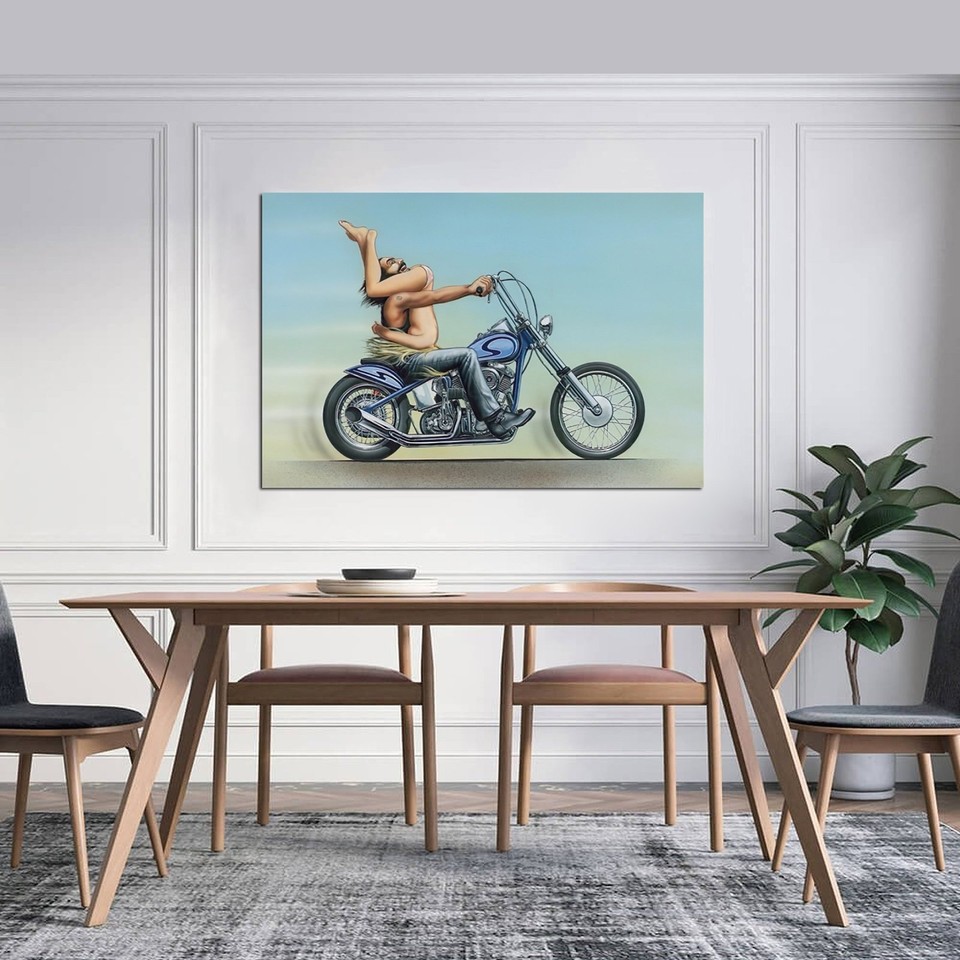 Ghost Rider David Mann Classic Canvas Art Wall Painting Poster Print | eBay