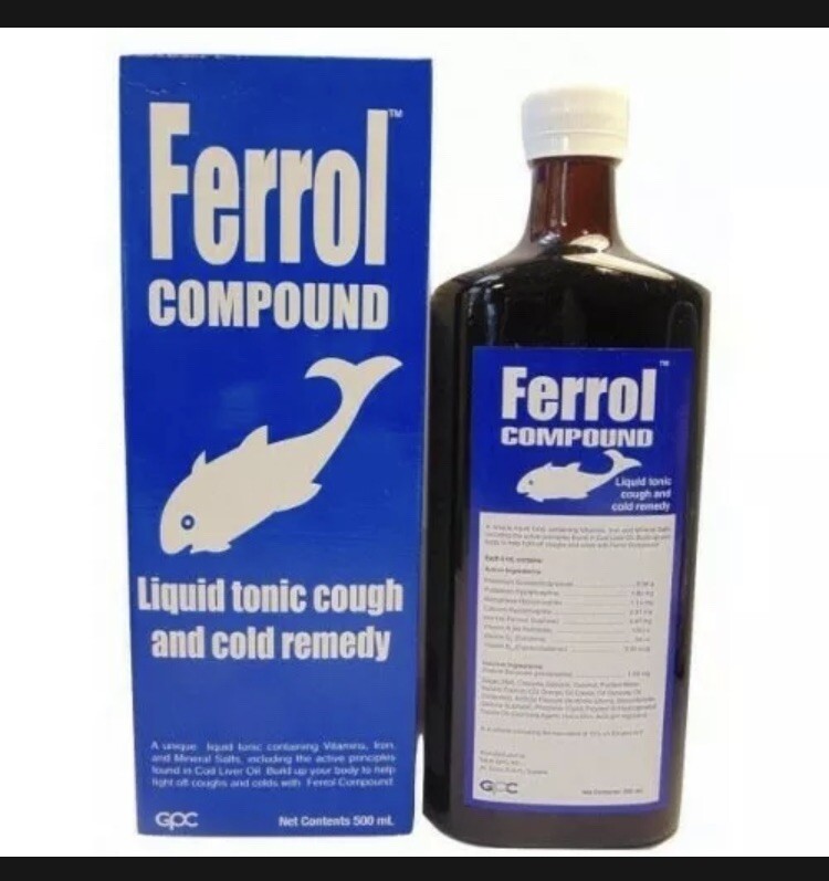 Ferrol Compound Cough And Cold Dietary Supplement 500ml | eBay
