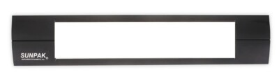 Sunpak Stainless Steel Black Bracket Fascia Trim for Sunpak Heaters | eBay