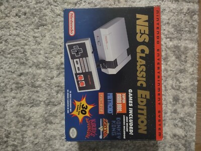 Genuine Nintendo NES Classic 2016 First Edition Mini Game Console ...