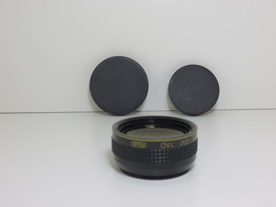 Vintage Optex OVL 205 Video Wide Angle 37mm Lens Screw In with Caps ...