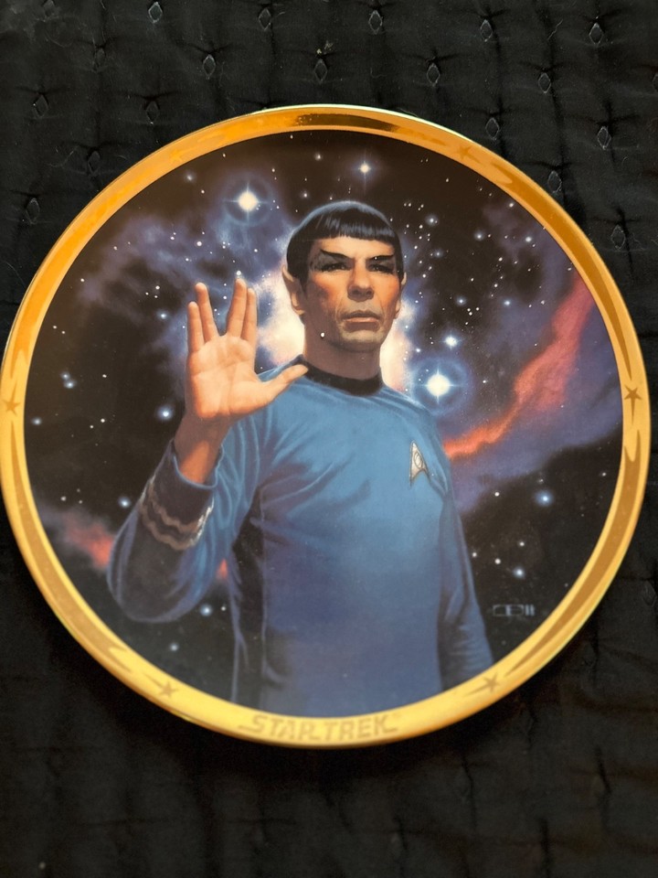 Star Trek TOS 25th Anniversary Entire Crew Plates - The Hamilton ...