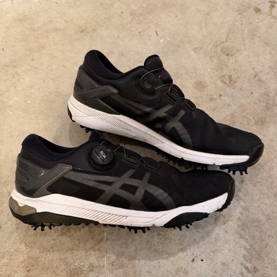 Asics Gel Course Duo BOA Mens 9.5 Black Golf Sneakers Lightweight ...