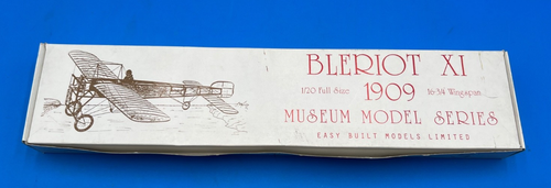 1909 Museum Model Series Airplane kit Bleriot XI 1/20 Full Size 16 3/4 ...