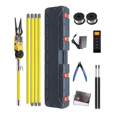 Aerial Cable Lasher Tool Kits,19ft Extension Pole Aerial Lineman Tying ...
