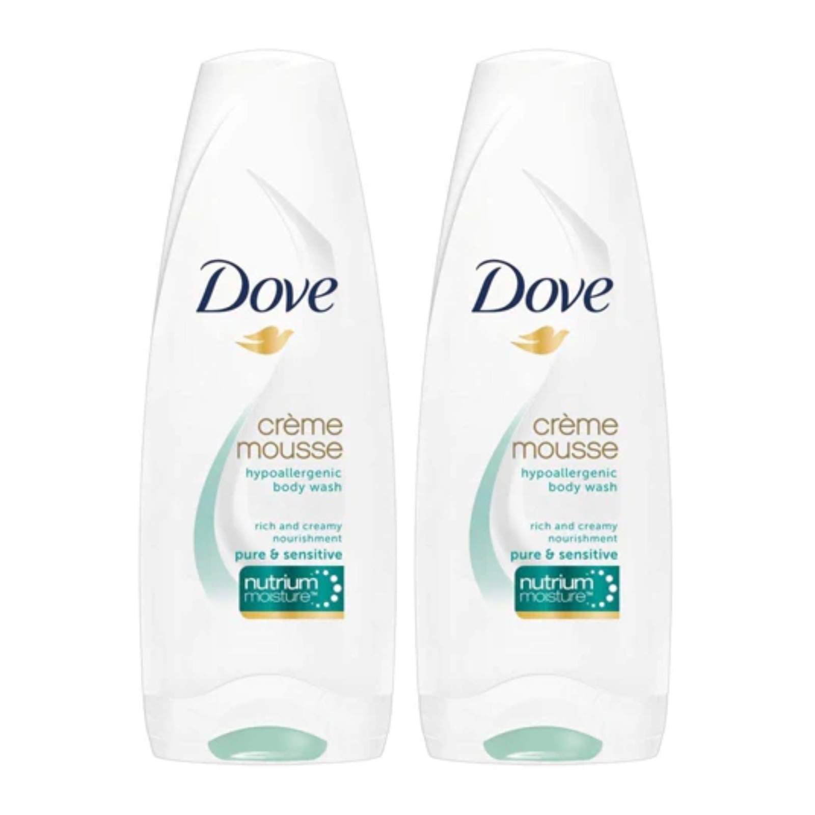 Dove Creme Mousse Hypoallergenic Body Wash (Pure & Sensitive) 200ml ...