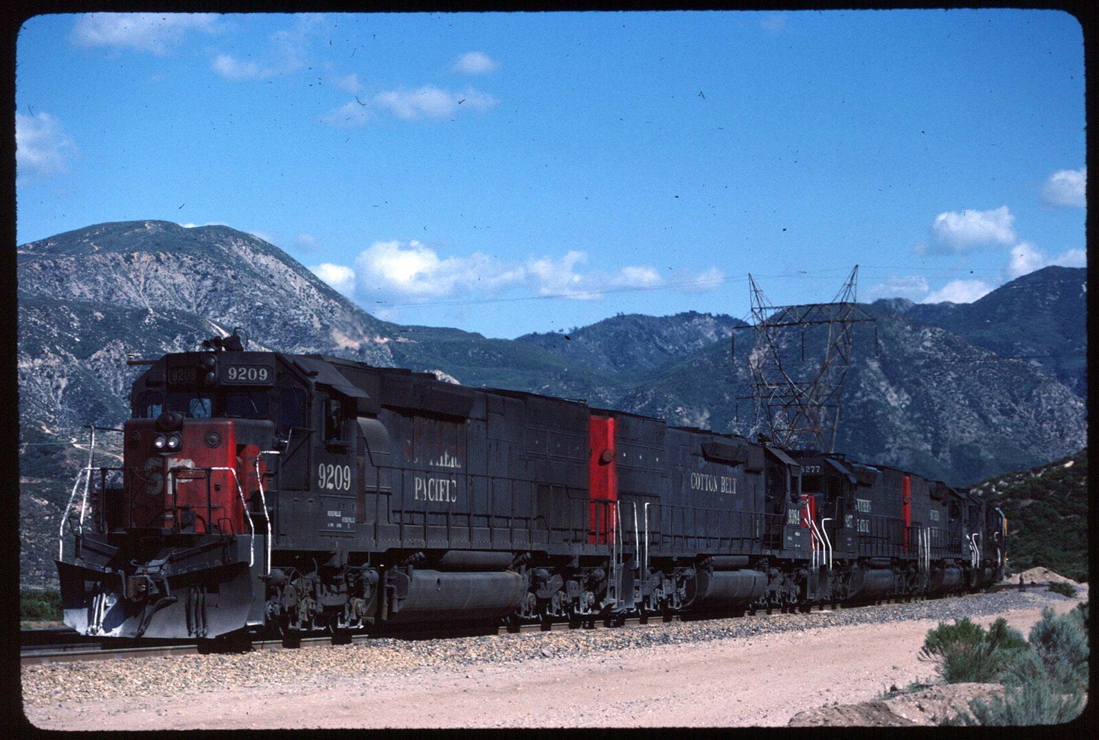 Original Rail Slide - SP Southern Pacific 9209+ Canyon CA 4-27-1985 | eBay