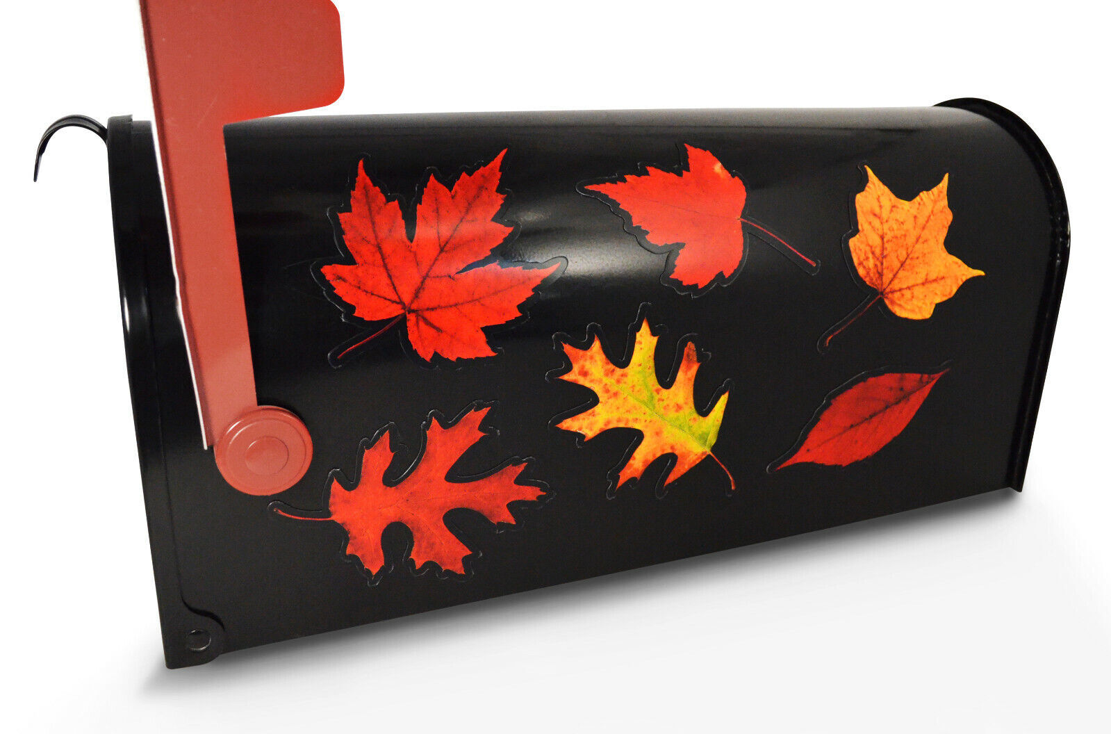 Mailbox Magnet (Partial Cover) Fall Leaves Set of 6 Autumn Mail Box ...