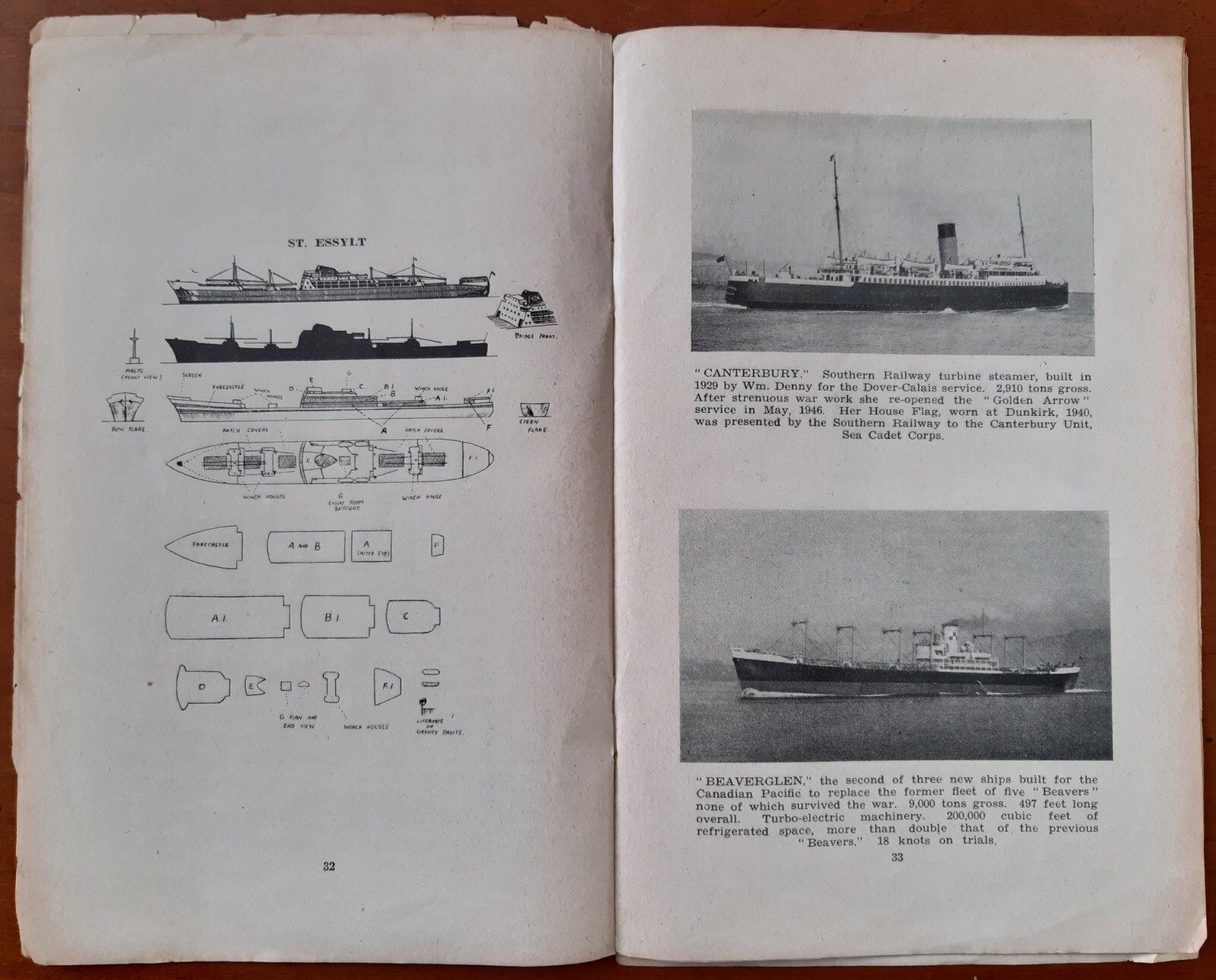 Talbot Booth SHIPS magazine Vol 1 Issue 2 Nov 1946 Acceptable RARE | eBay