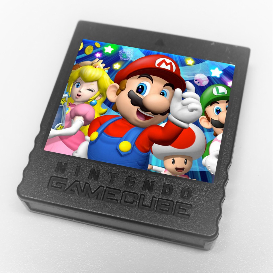 Custom Nintendo GameCube Memory Card Stickers - Catalog #1 - 250 ...