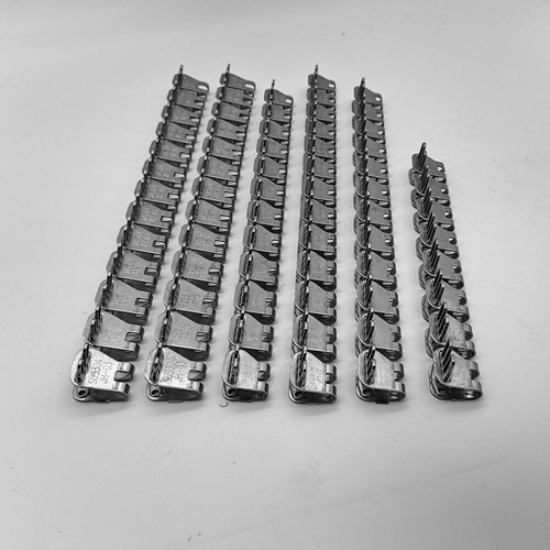 8 Pcs Scalloped Edge Conveyor Belt Repair Fasteners Staple Clipper ...