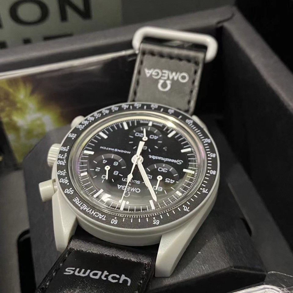 New Swatch x Omega Bioceramic Moonswatch Mission To The Moon Watch ...