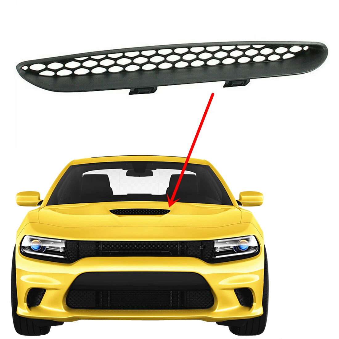Side View Dodge Charger Grill