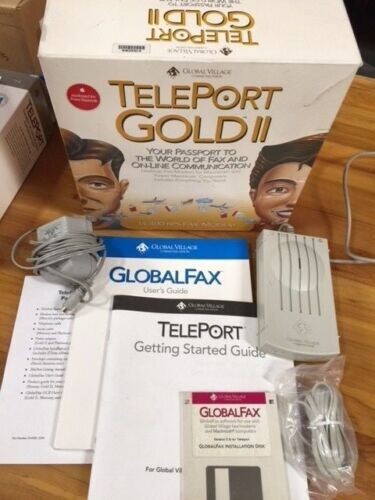 Global Village Communications Teleport Gold II Fax/Modem for Macintosh ...