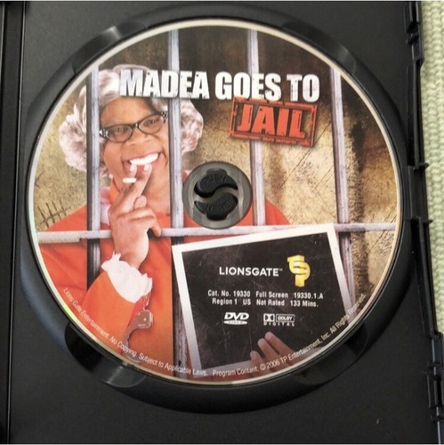 The Tyler Perry Collection MADEA GOES TO JAIL DVD Full Screen Not rated ...