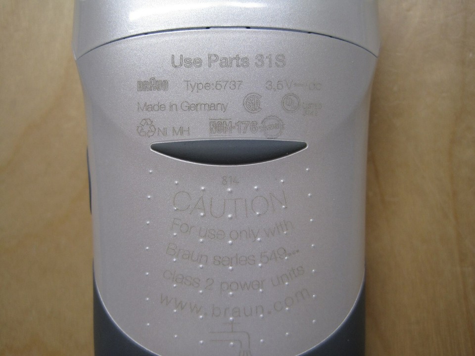 Braun Series 3 370 Rechargeable Men's Electric Shaver | eBay