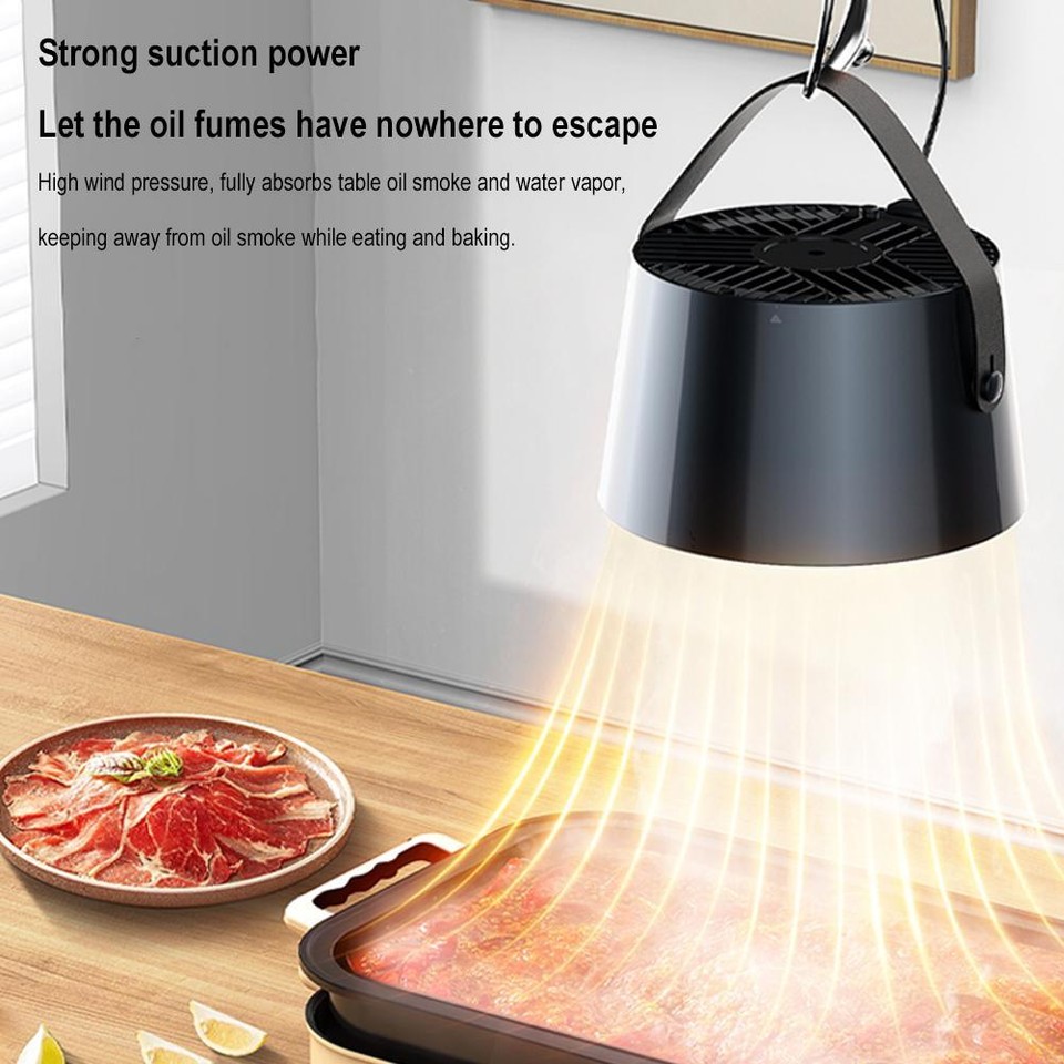 Desktop Range Hoods Portable Exhaust Fan Small Kitchen Hood Extractor ...