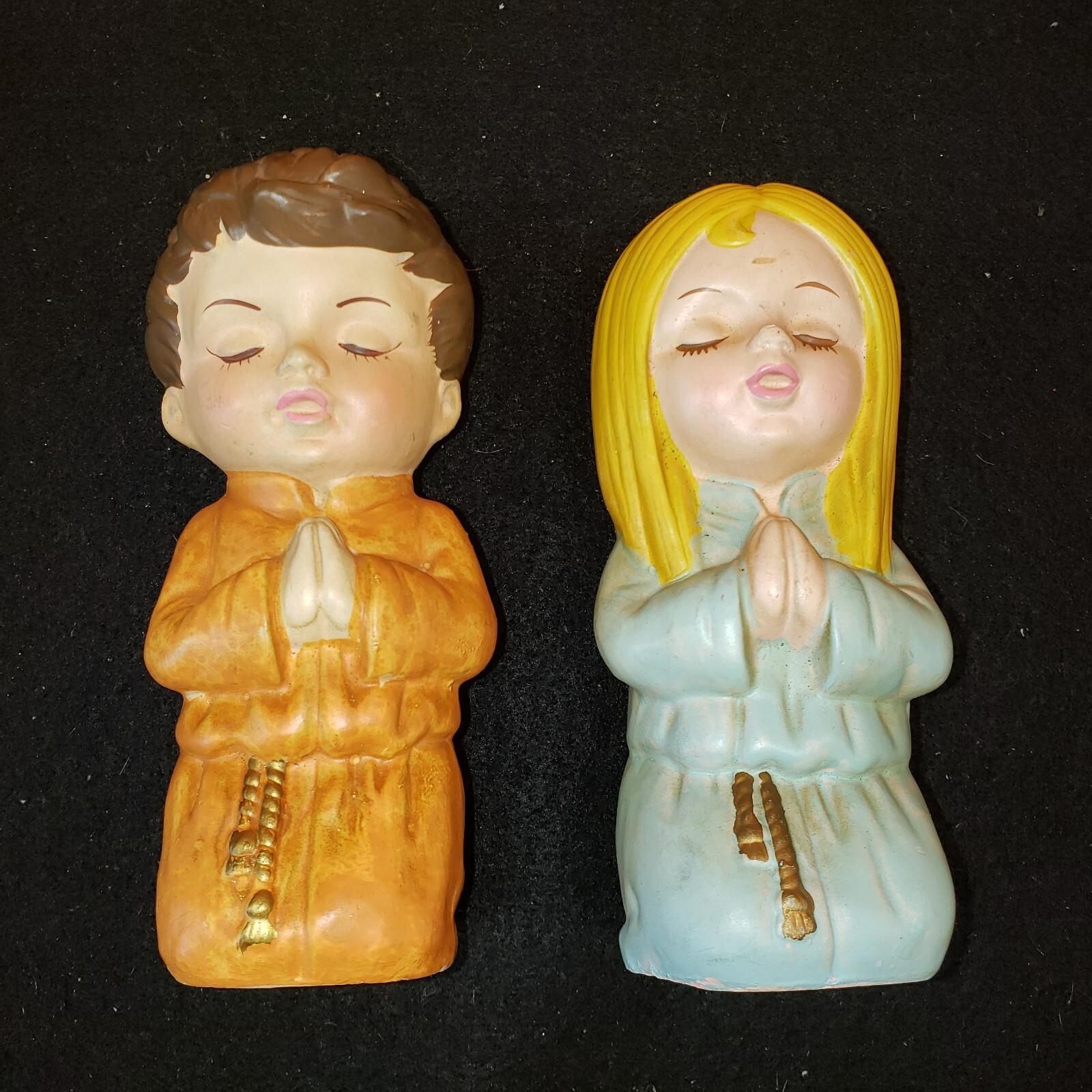 VTG Norleans Children Praying Figures Hand Painted Japan | eBay