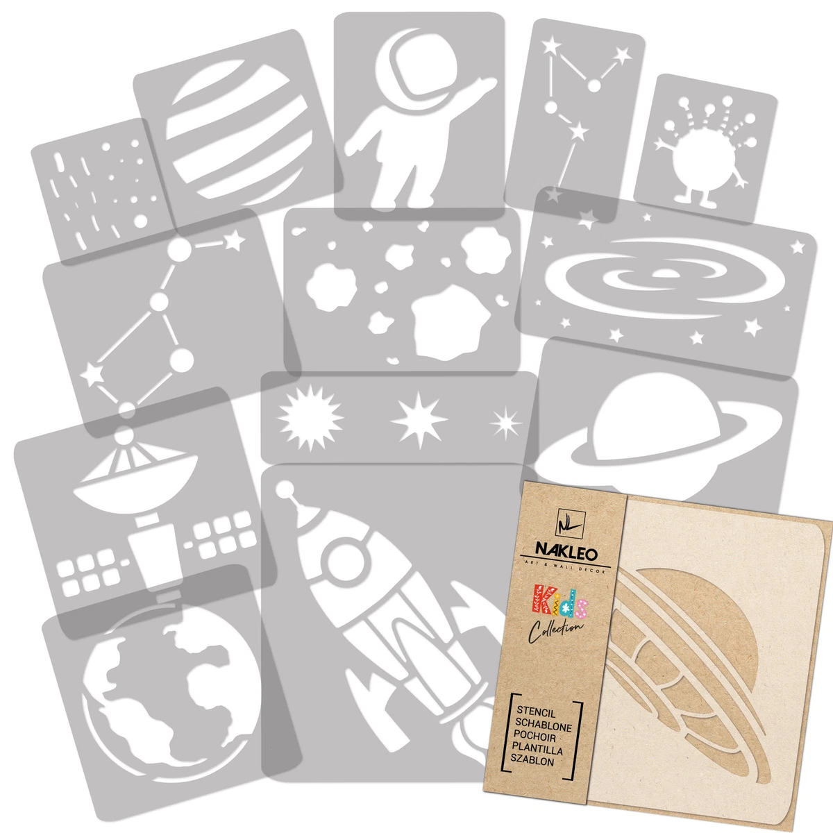 Outer Space Stencils
