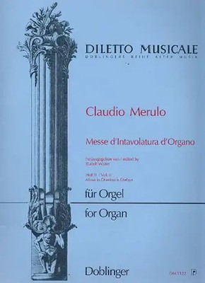 Claudio Merulo | Messe d'Intavolatura d'Organo Band 2 | Buch ...