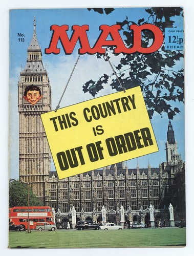 Mad UK Magazine #113 VG 4.0 1971 | eBay