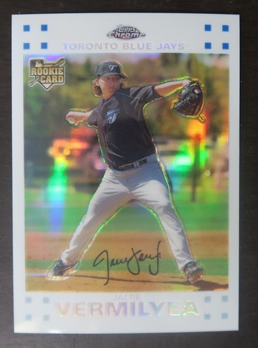 2007 Topps Chrome - White Refractor #279 Jamie Vermilyea /660 (RC) for ...