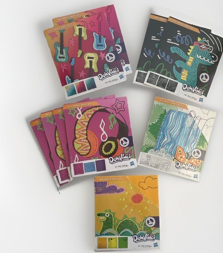 Play Dough DohVinci Refill Pattern Pack Doodle Art Board 5 Designs Lot ...