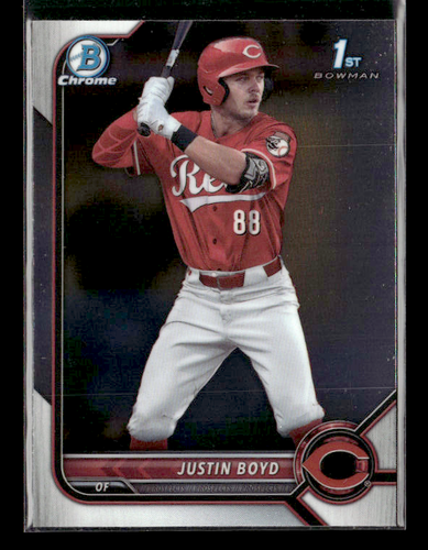 2022 Bowman Draft #BDC-13 Justin Boyd Chrome | eBay