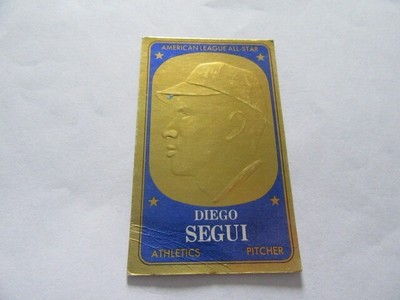 Athletics - 1965 Topps Embossed Baseball Card – Diego Segui, Wayne ...