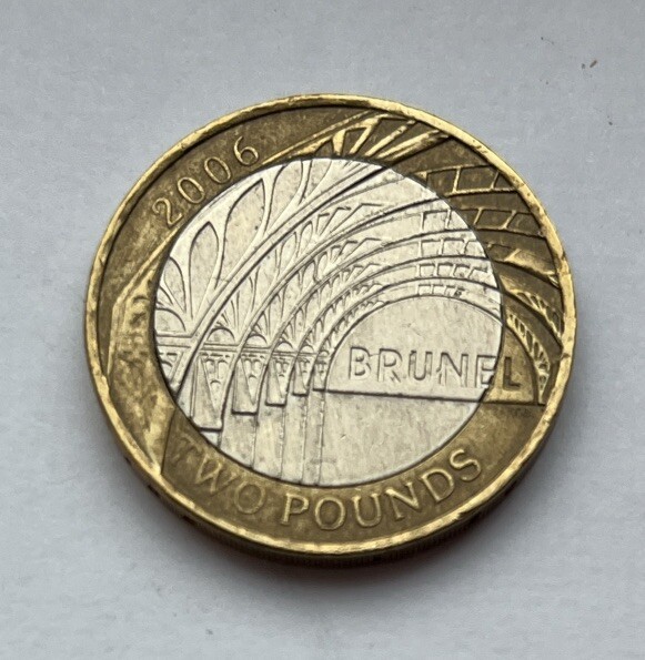 Rare 2 Pound Coin BRUNEL 2006 | eBay UK