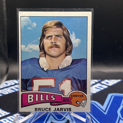 1975 Topps Football Bruce Jarvis Card #27 Buffalo Bills EX++ | eBay
