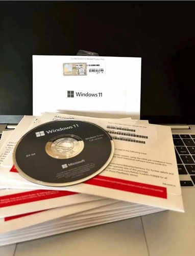 Windows 11 Pro DVD 64bit Full Version + License Key Sealed Pack | eBay