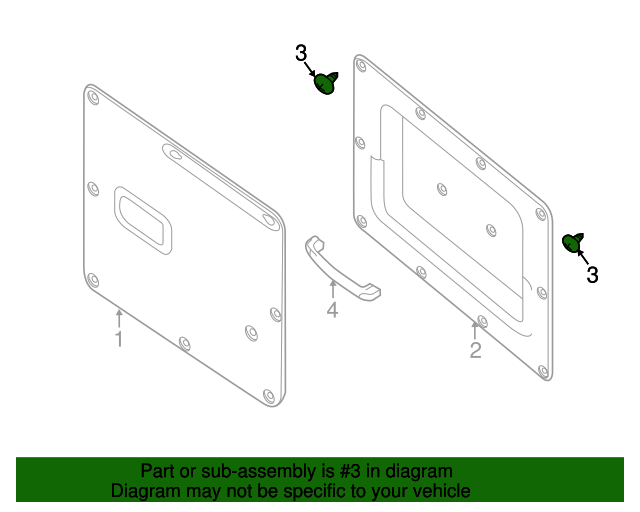 Genuine Nissan Fender Liner Clip Retainer (x1) OE 0155305933 | eBay